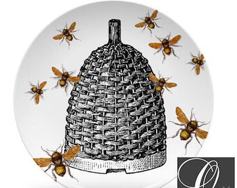 Bee Dinner Plate | Etsy