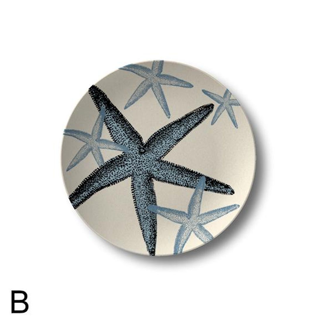 Starfish Dinner Plate: Coastal Dinnerware, Durable Indoor/outdoor ...