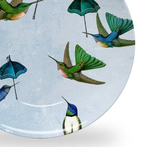 Hummingbird Serving Platter, Decorative Serving Tray, Appetizer Plate ...