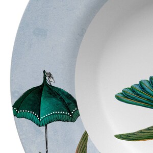 Hummingbird Serving Platter, Decorative Serving Tray, Appetizer Plate ...