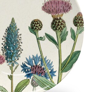 Botanical Dinner Plate,bee Art Plates,butterfly Dinner Plates,decoware ...