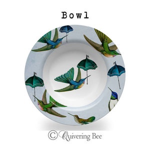 Hummingbird Serving Platter, Decorative Serving Tray, Appetizer Plate ...
