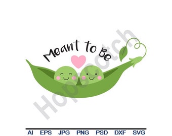 Pea svg | Etsy