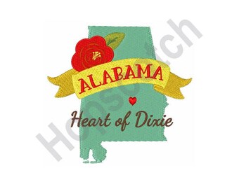 Heart of dixie | Etsy