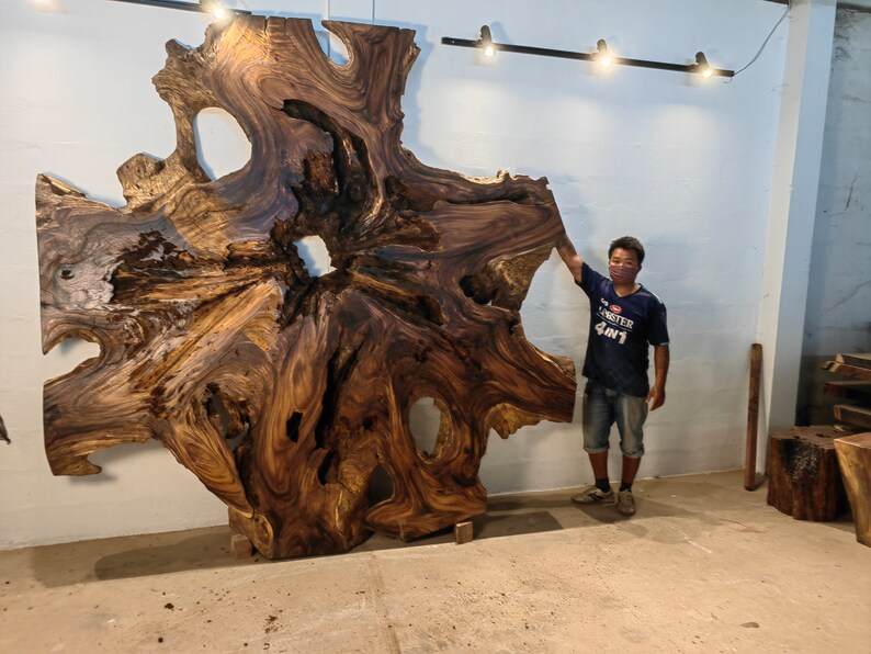 Monkey Pod Wood Acacia Wood Slab Wall Decoration Home - Etsy