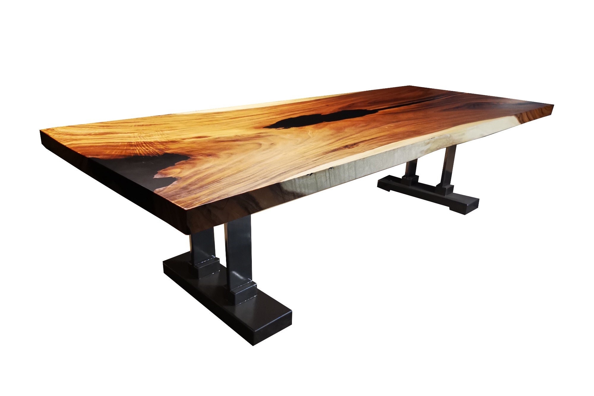 Straight Cut Table Living Room Furniture Farmhouse Table - Etsy