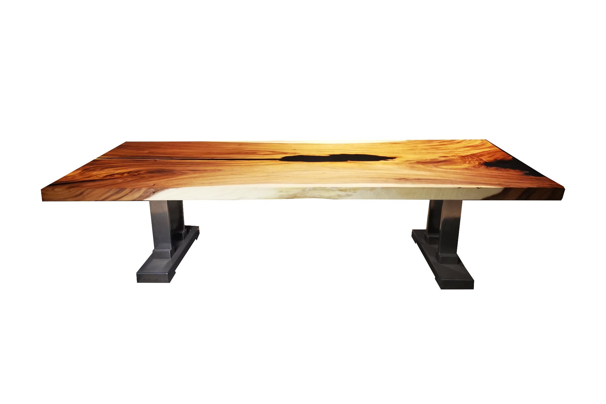 Straight Cut Table Living Room Furniture Farmhouse Table - Etsy