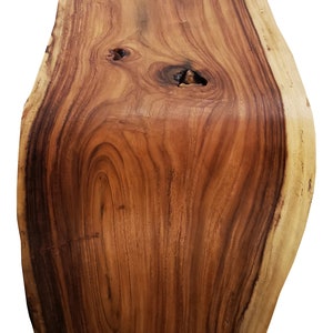 Curved Shape Acacia Wood Table 10 Ft X 40" - Etsy