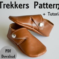 Viking Leather Ankle Turn Shoe Digital Pattern + Video Size EU36 to ...