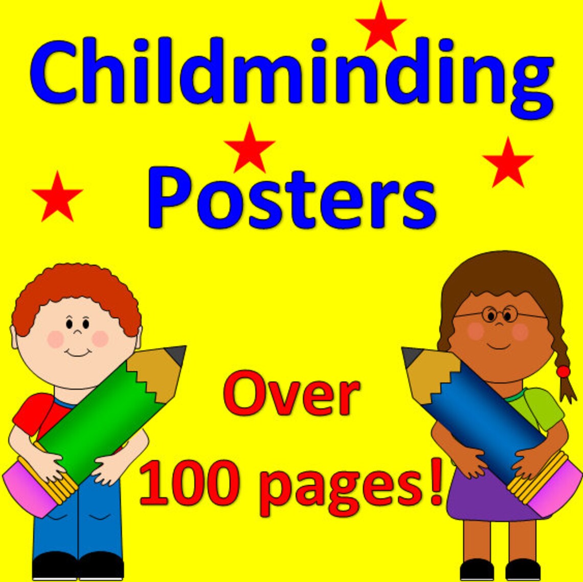 CHILDMINDING POSTERS Printable- Alphabet, Numbers, Welcome, Calendar ...