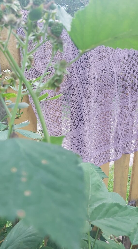 Tablerunner purple Puzzle Tablecloth Runner - Etsy