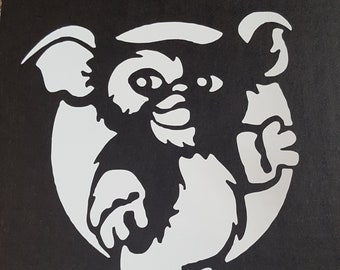 Cute 1980's Gremlins Movie Gizmo Adhesive Vinyl Decal for Car/bike ...