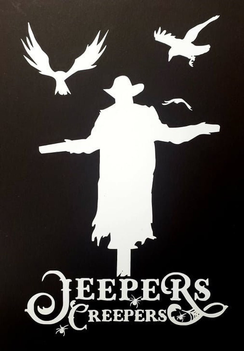 Jeepers Creepers Car Decal - Etsy