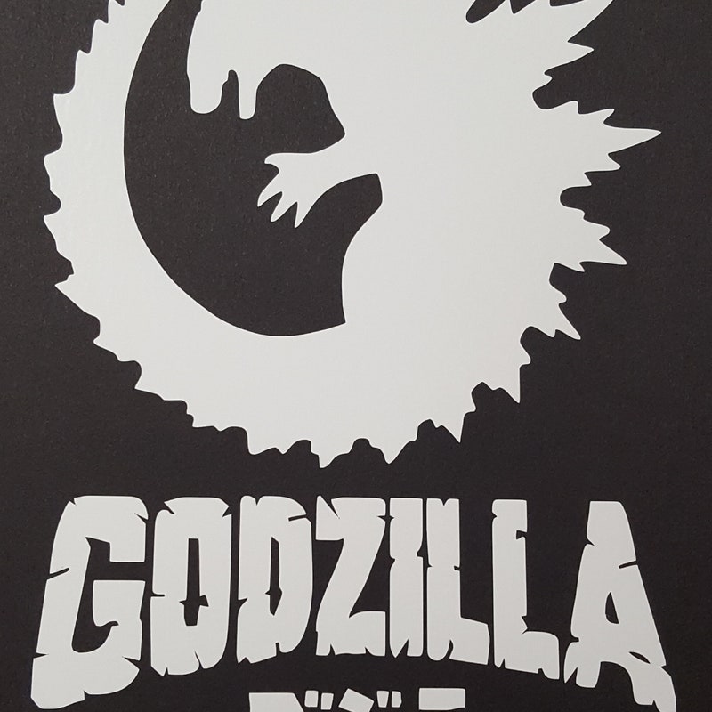 Godzilla Car Decal - Etsy