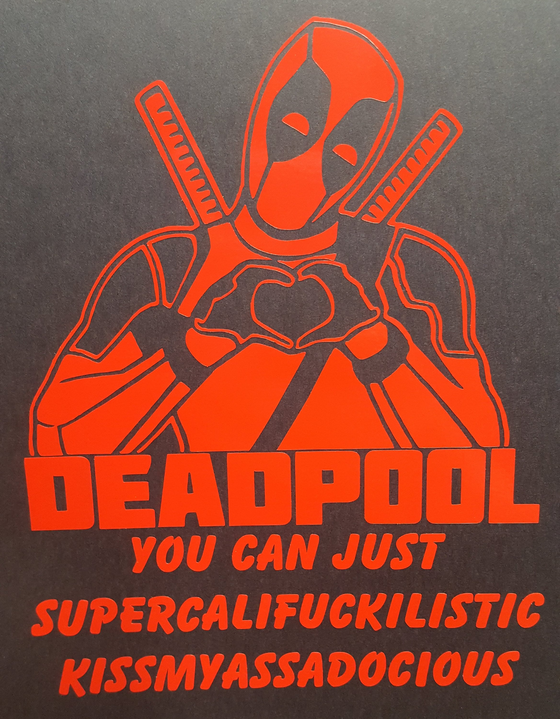 Deadpool Car Decal - Etsy