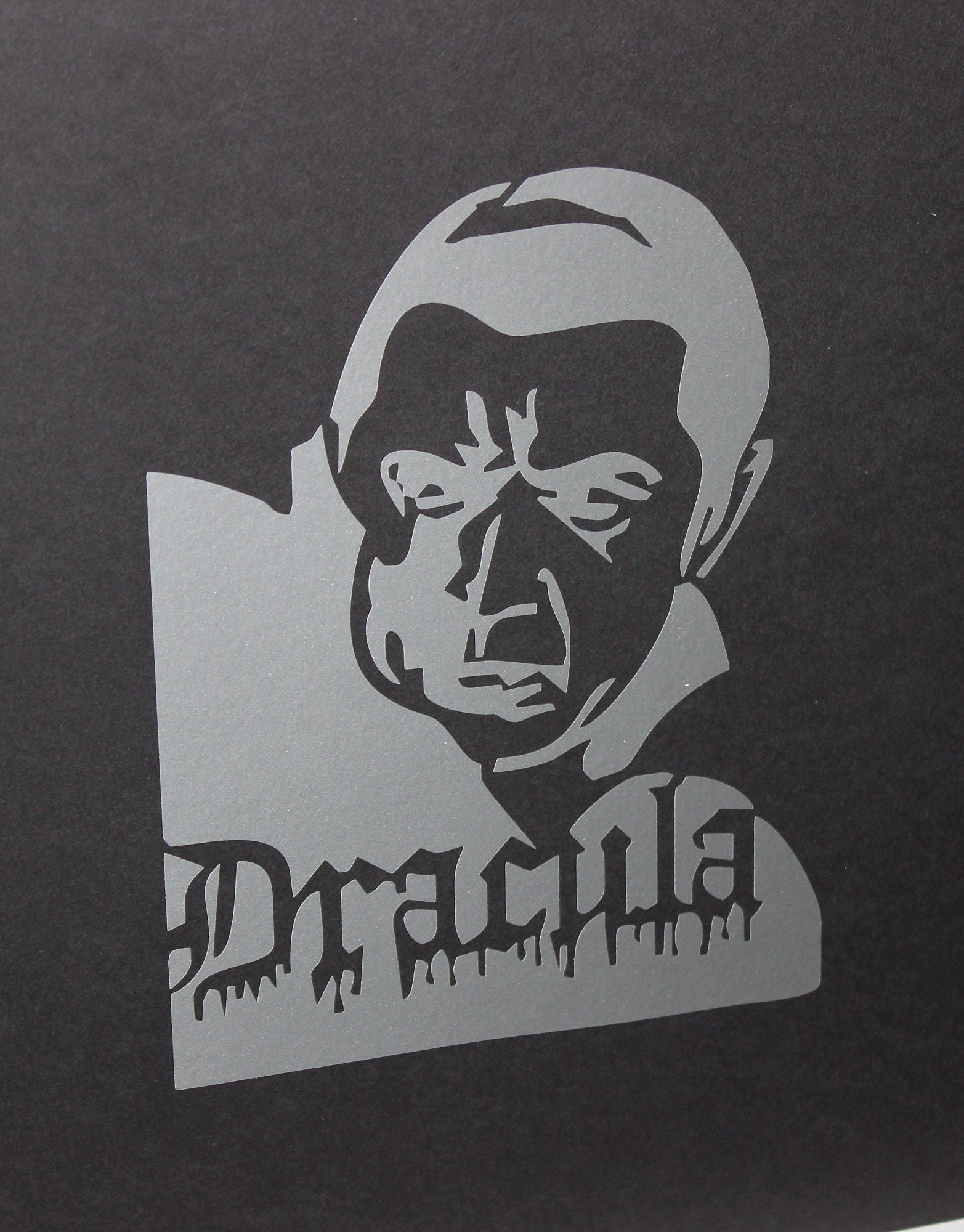 Dracula Car Decal | Etsy