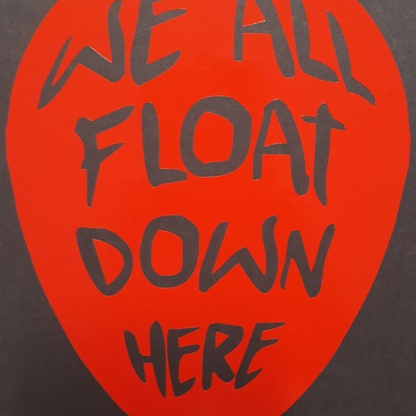 We All Float Svg - Etsy