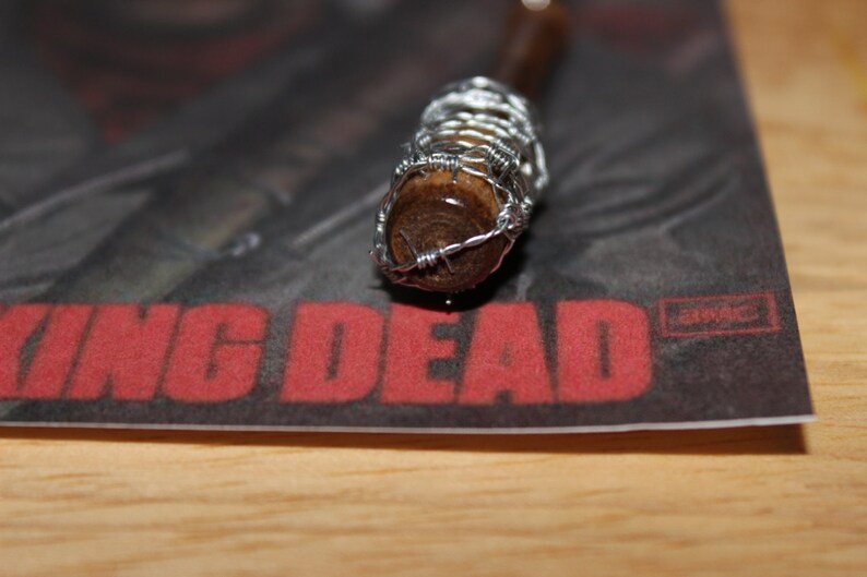 Negan Lucille Bat Prop/Replica Key Chain The Walking | Etsy