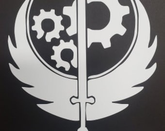 Brotherhood of Steel Car Decal - Etsy