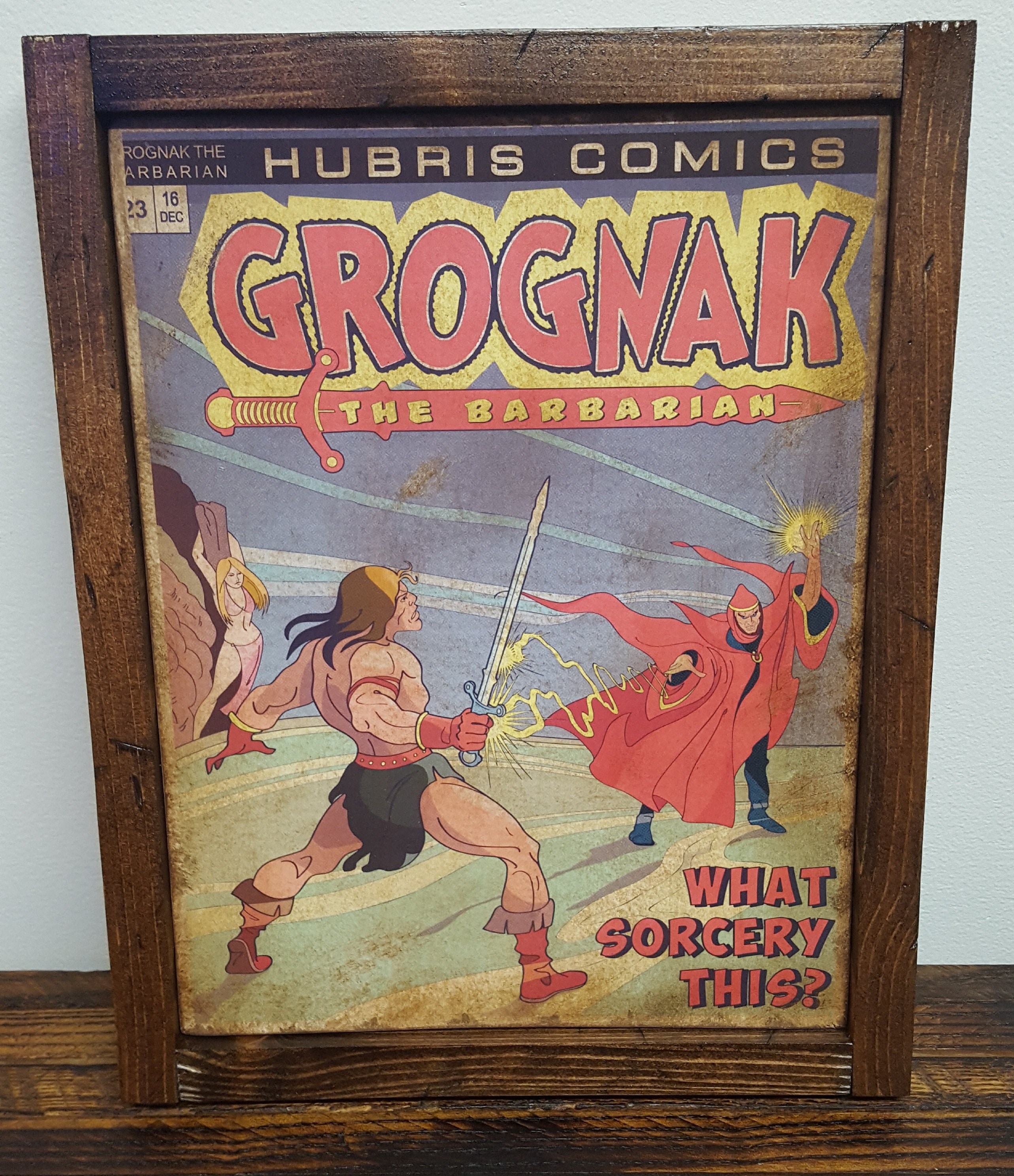 Grognak The Barbarian Comic Wall ArtGreat addition to any | Etsy