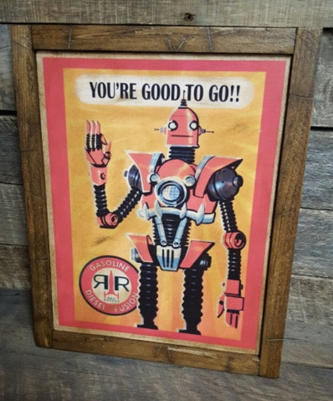 Fallout Red Rocket Gasoline Sign ***great Addition to Any Fallout ...