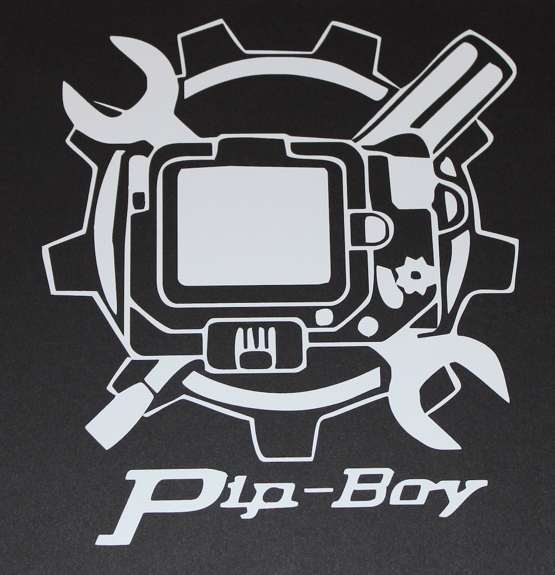 Pip-boy Car Decal - Etsy
