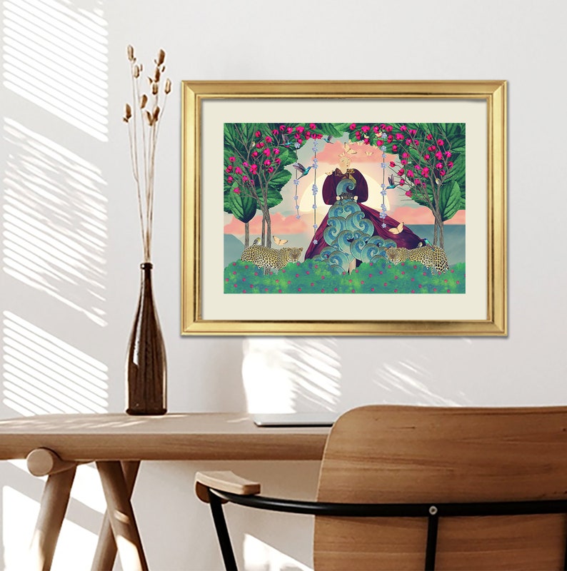 Original Maximalist Collage Artwork, Dopamine Decor, Unframed Print ...