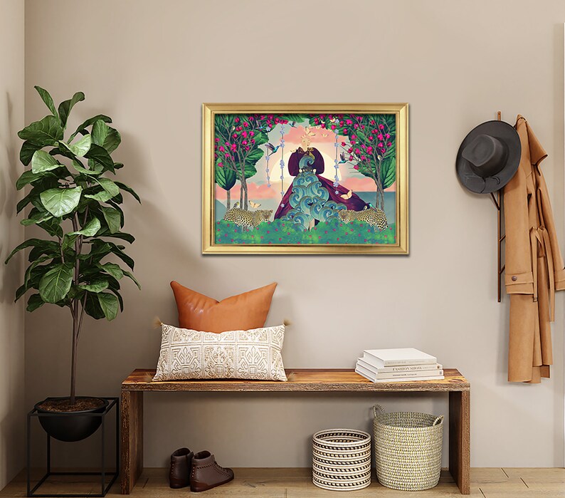 Original Maximalist Collage Artwork, Dopamine Decor, Unframed Print ...