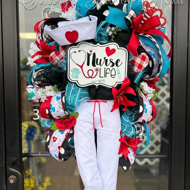 Nurse Wreath - Etsy