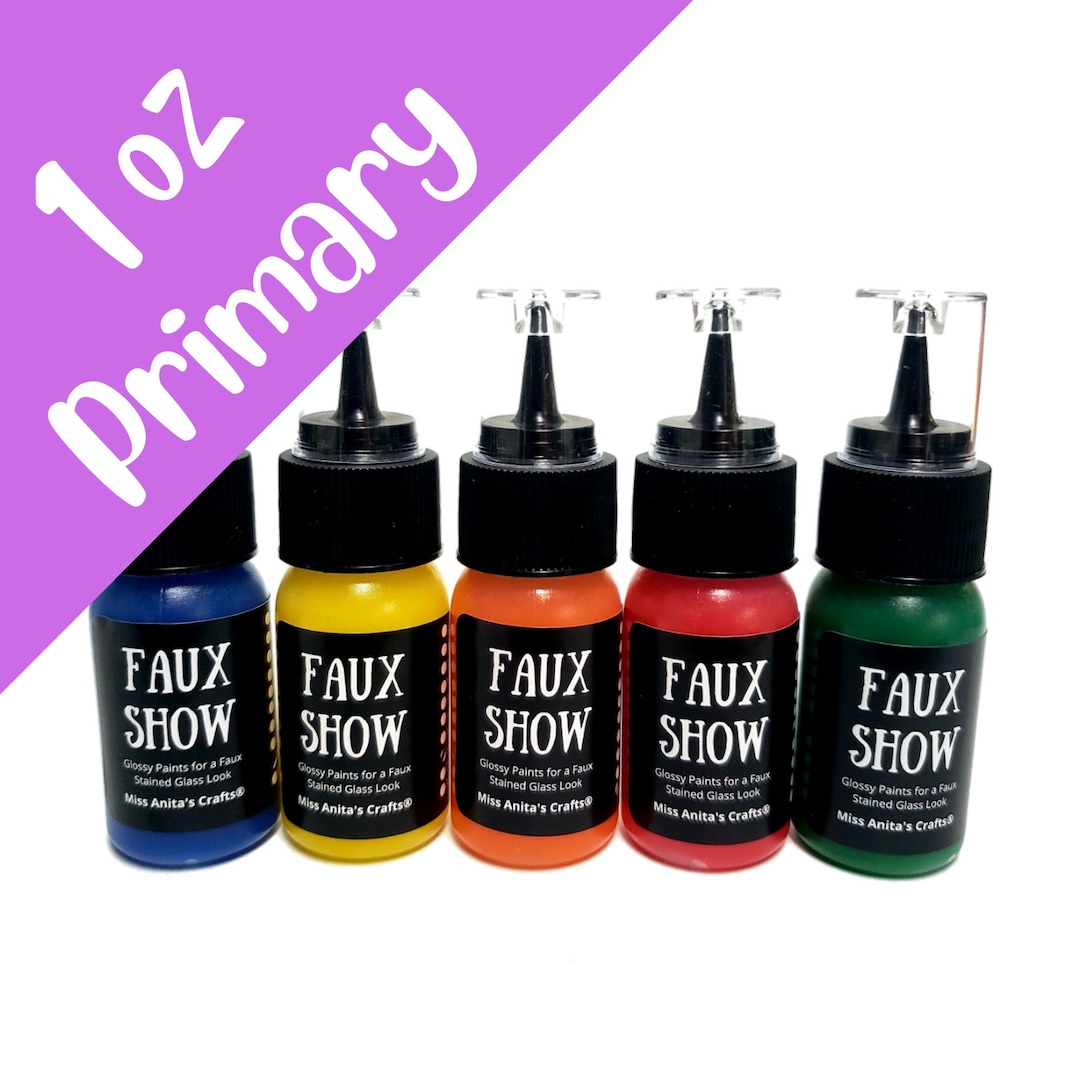 Faux Show Stained Glass Paints - Etsy