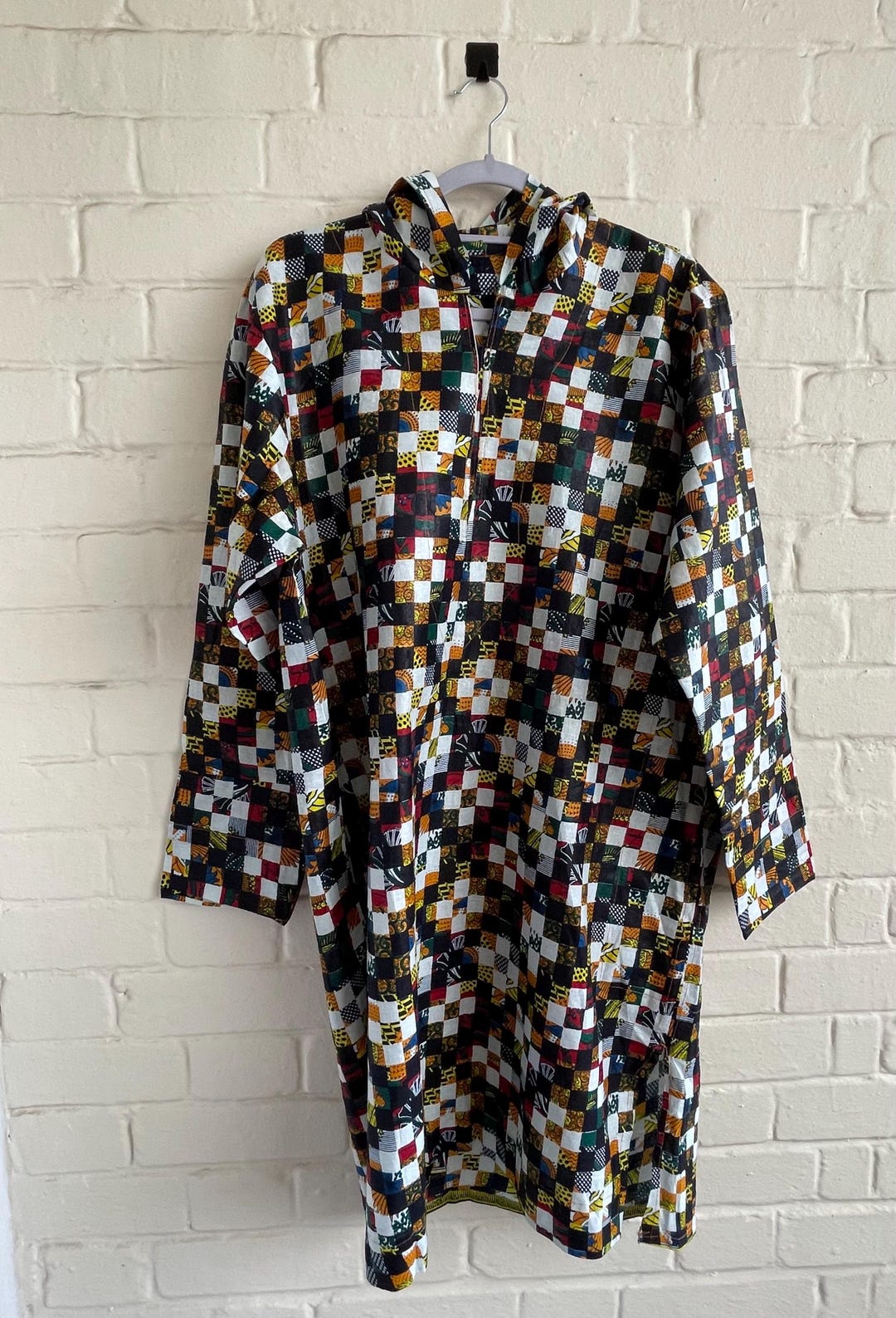 Traditional West African Baye Fall Clothing Mens Hooded Tunic Men’s ...