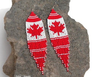 Canadian Earrings - Etsy