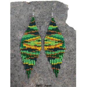 Unusual Abstract Colorful Geometric Earrings Statement Minimalist ...
