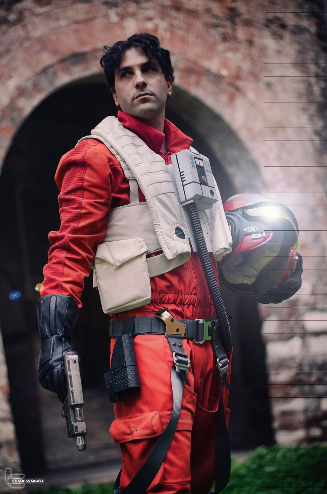 Poe Dameron Costume Pilot Star Wars 7 Flight Suit Poe - Etsy