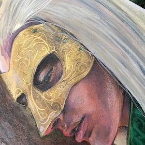 ORIGINAL ACOTAR Tamlin Mixed Media Sketch | 7" X 10" Mixed Media Sketch ...