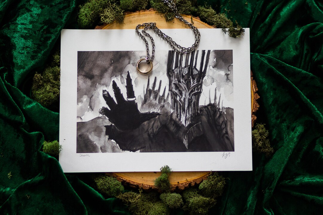 SAURON Print 8.5" X 11" - Etsy
