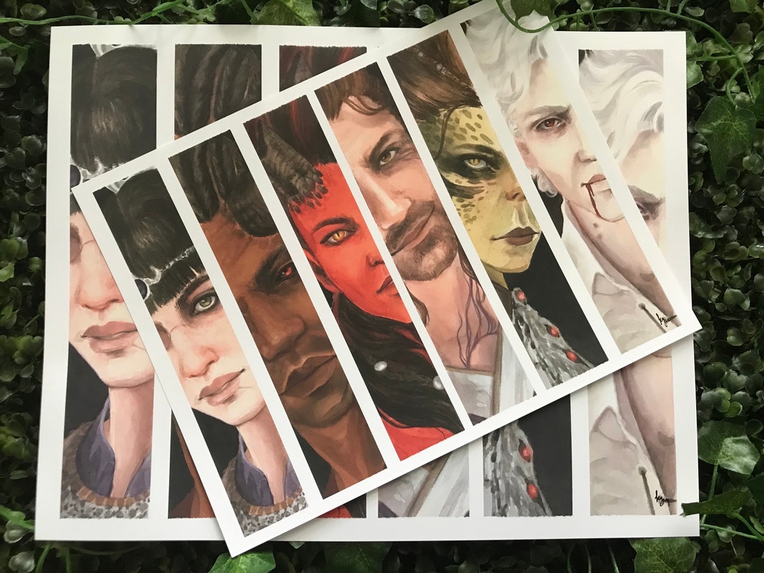 PRINTS Woven Fates | 8.5” X 11” or 11” X 14” Prints | BG3 Fan Art ...