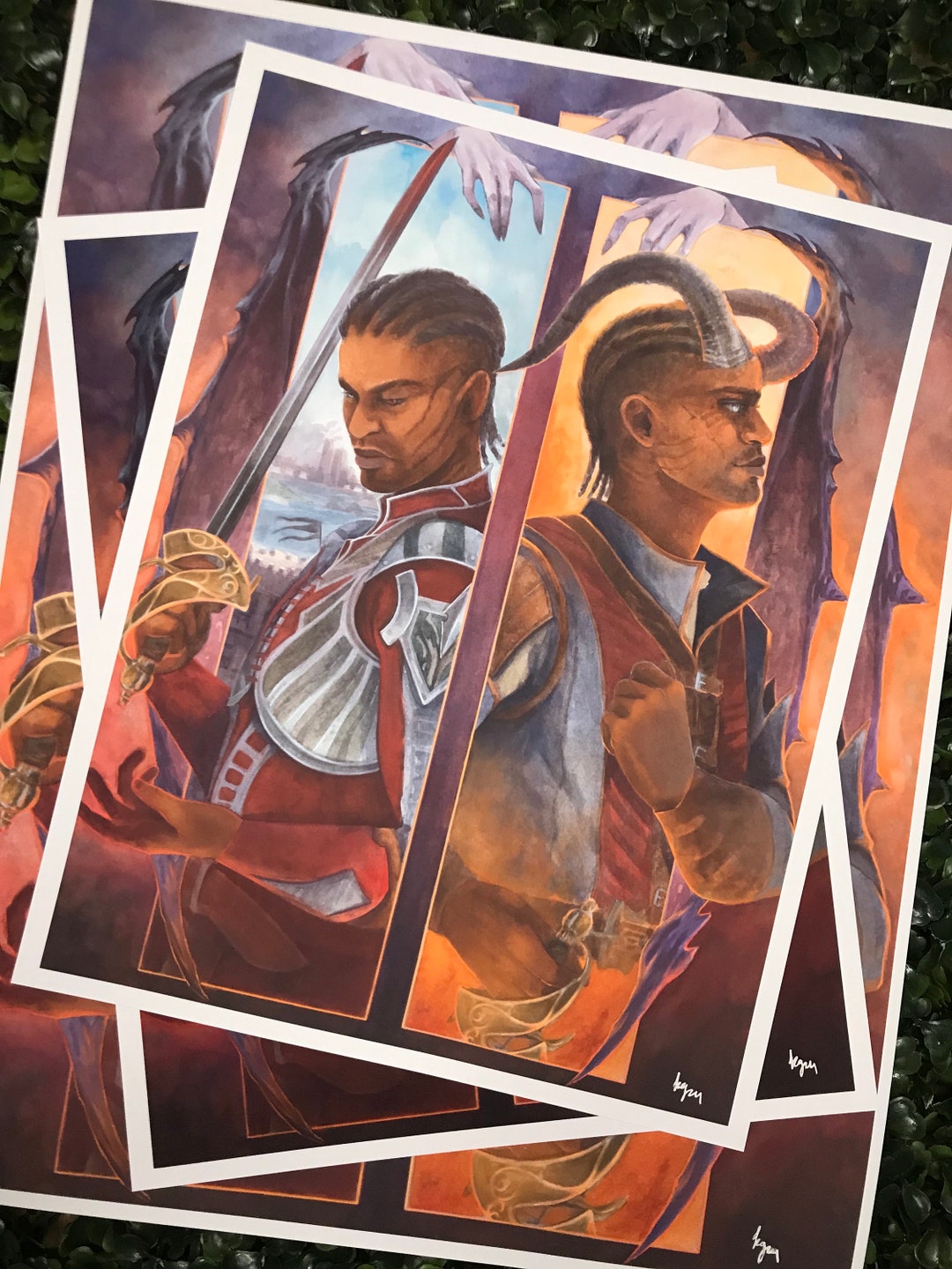 PRINTS the Blade | 8.5” X 11” or 11” X 14” Prints | WYLL RAVENGARD Fan ...