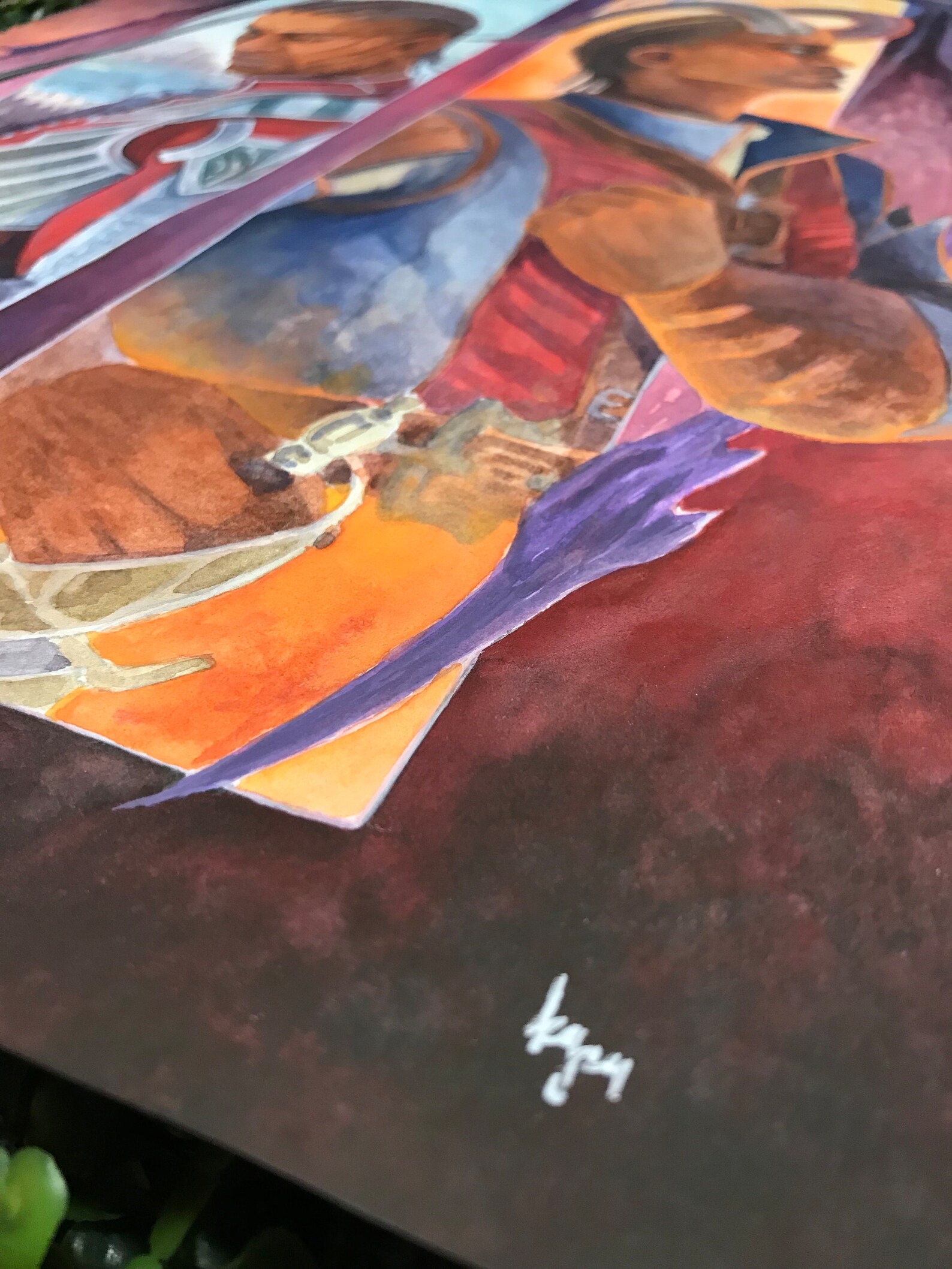 ORIGINAL the Blade | 12” X 16” Watercolor Painting | WYLL RAVENGARD Fan ...