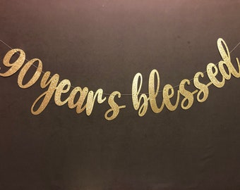 Blessed banner | Etsy