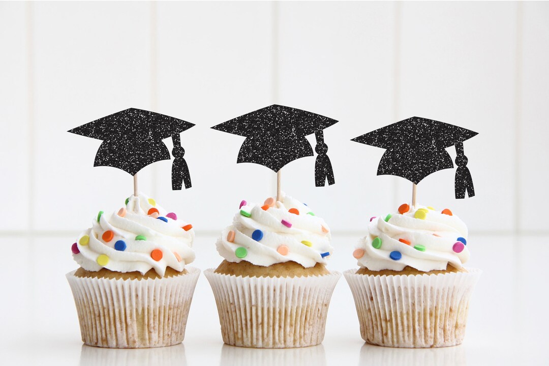 Graduation Cupcake Toppers, 2023 Cupcake Toppers, Class of ...