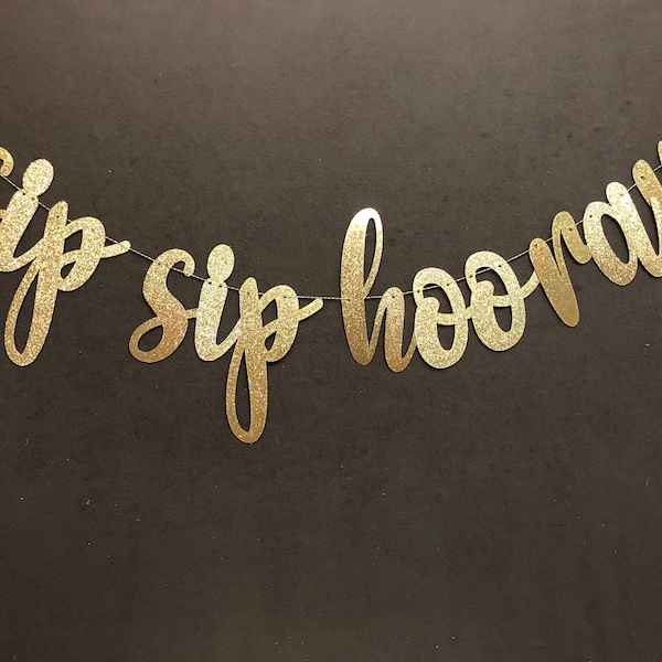 Hooray Banner - Etsy