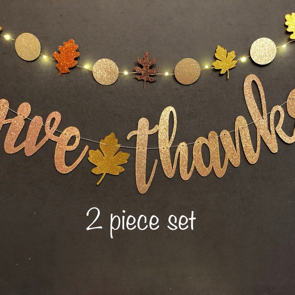Thanksgiving Decorations - Etsy