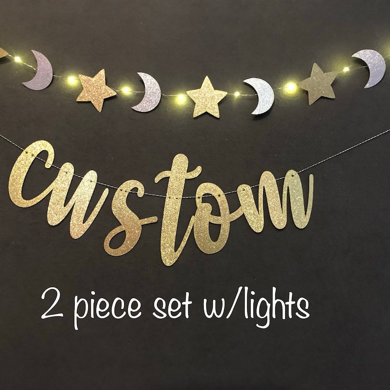 Moon Banner - Etsy