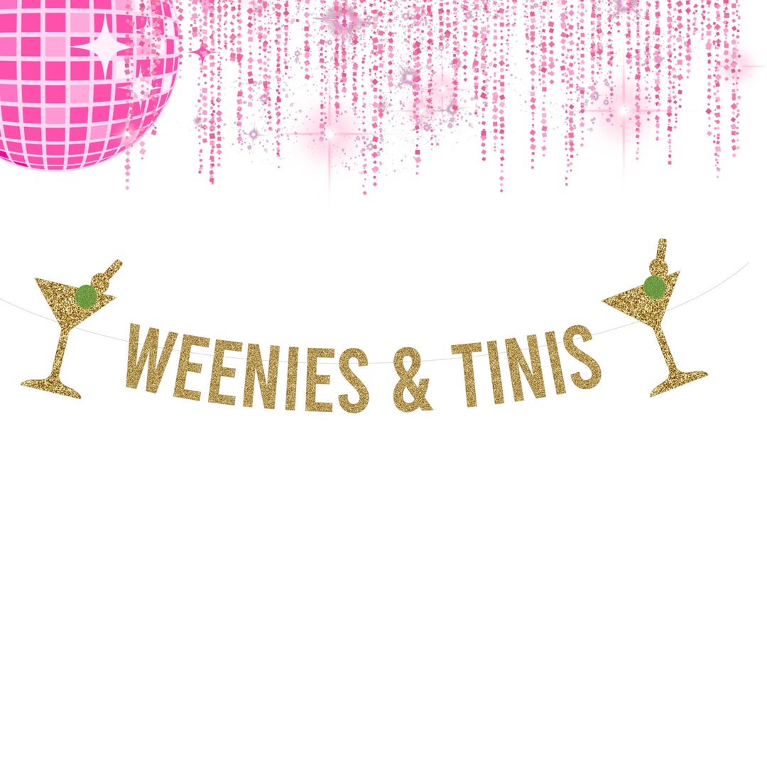 Weenis & Tini Banner, Bachelorette Banner, Funny Bachelorette Banner ...