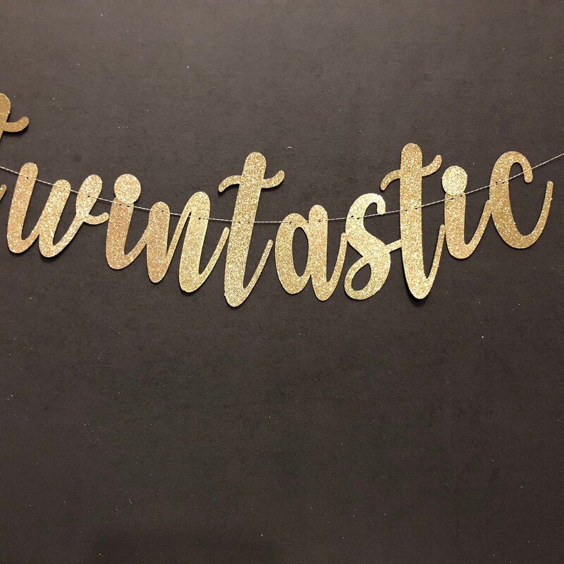 Twins Banner - Etsy