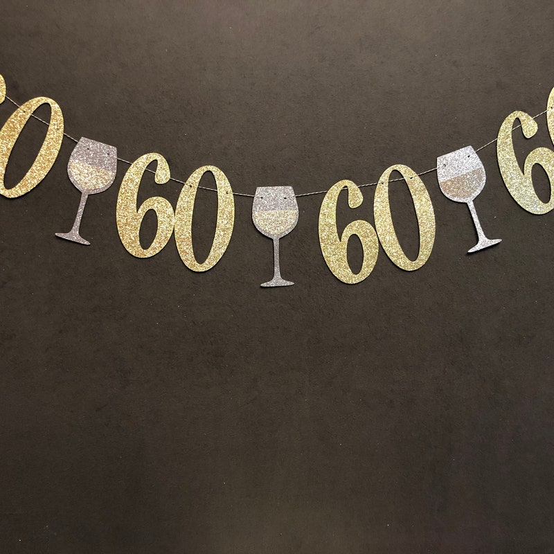 60th Birthday Decorations - Etsy