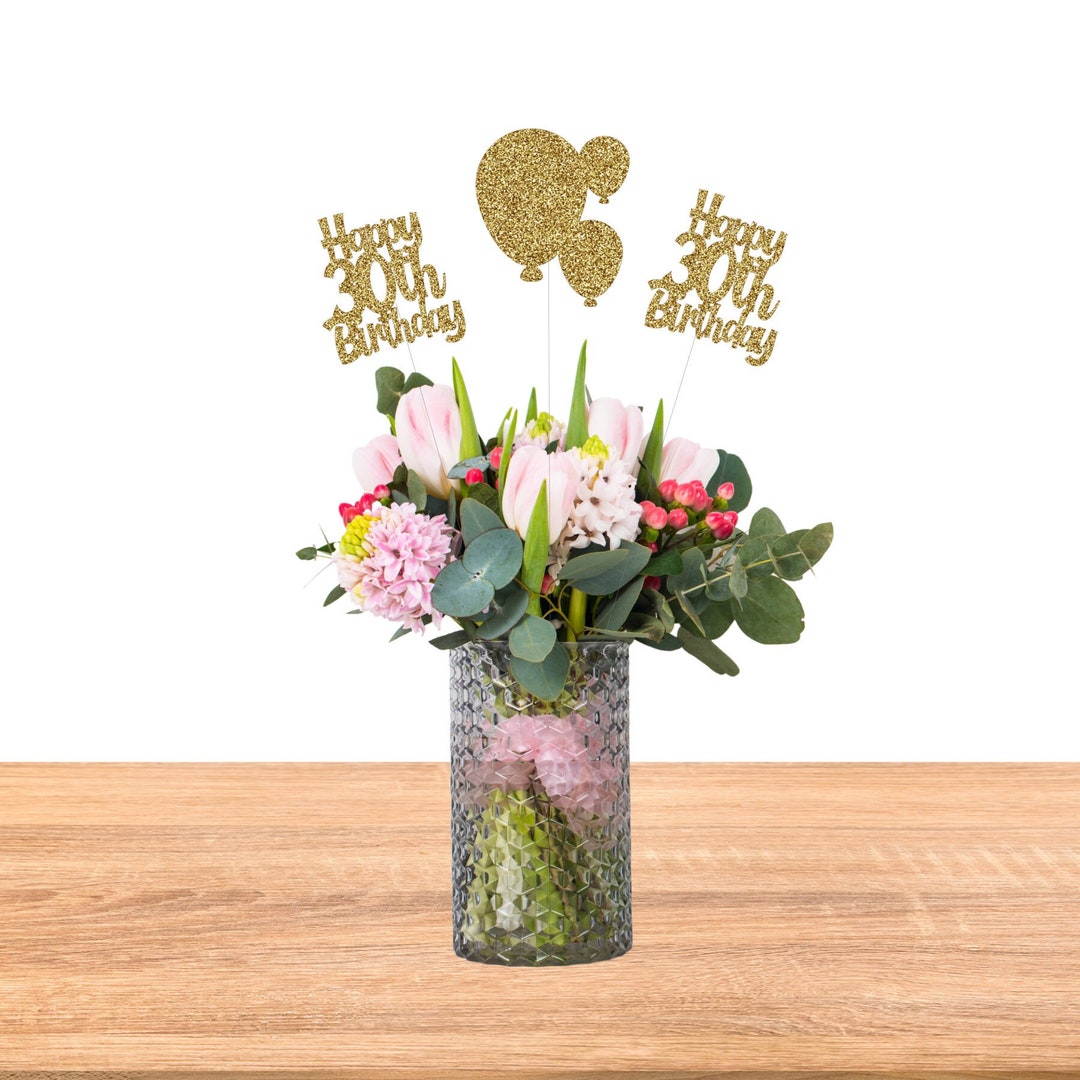 30th Birthday Centerpiece, 30th Birthday Decorations, 30th Birthday ... 30th Birthday Centerpiece, 30th Birthday Decorations, 30th Birthday ...