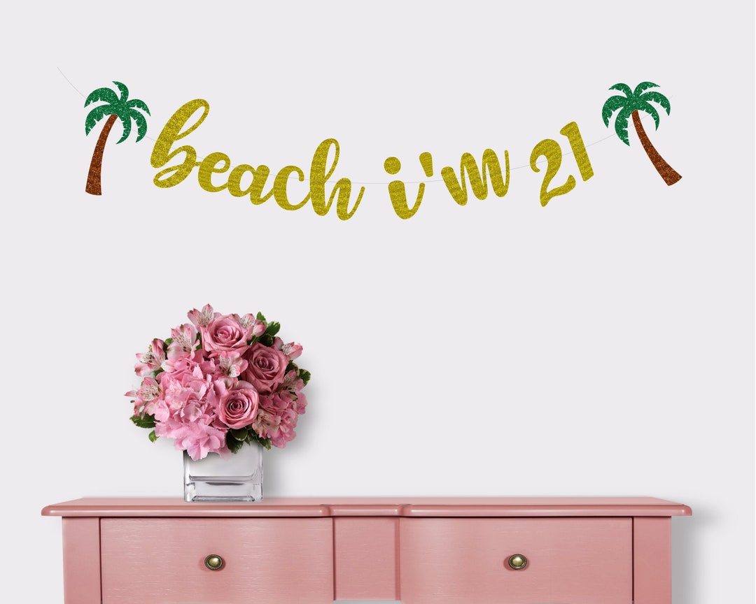21st Birthday Banner, 21st Birthday Decorations, 21st Birthday Sign ...