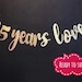 35 Years Loved Glitter Banner, 35th Birthday Decorations - Etsy